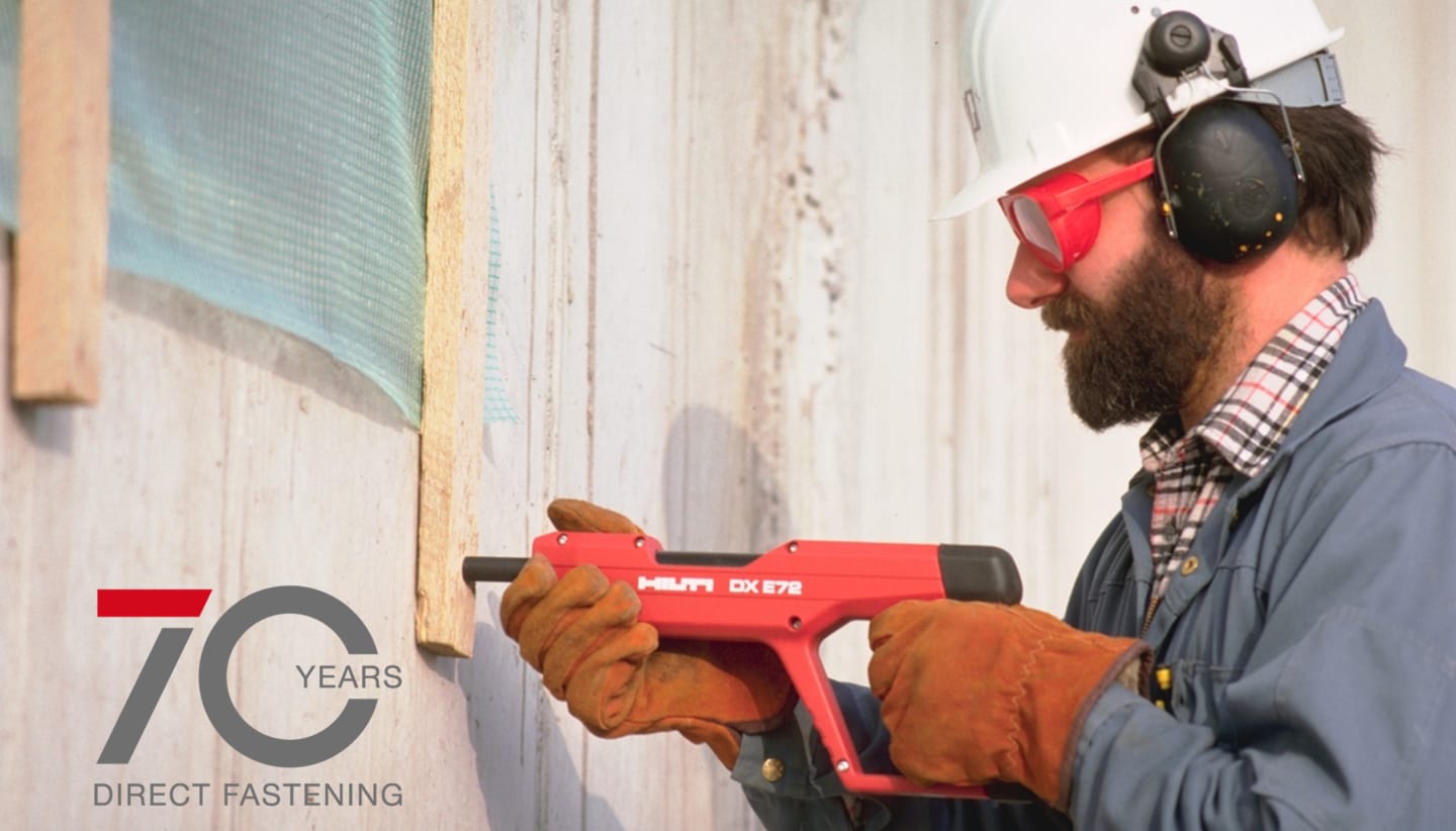 70 Years of Hilti Direct Fastening Systems - Hilti Corporation
